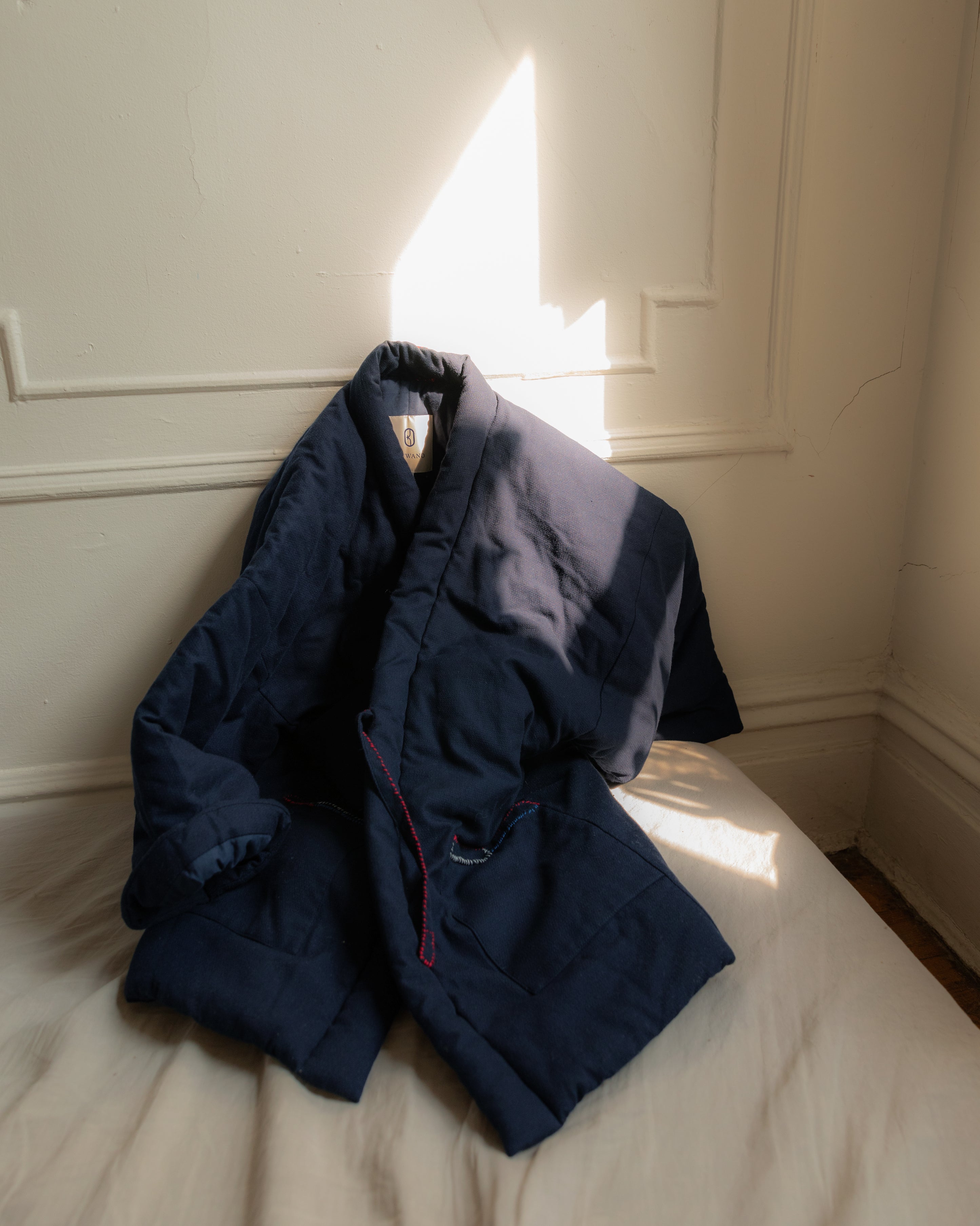 Kon Navy Hanten Housecoat – Kuwano